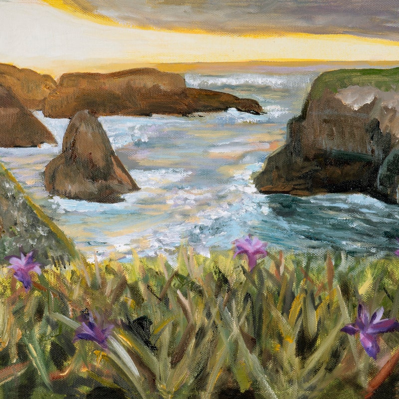 California Coast Art Work - Etsy