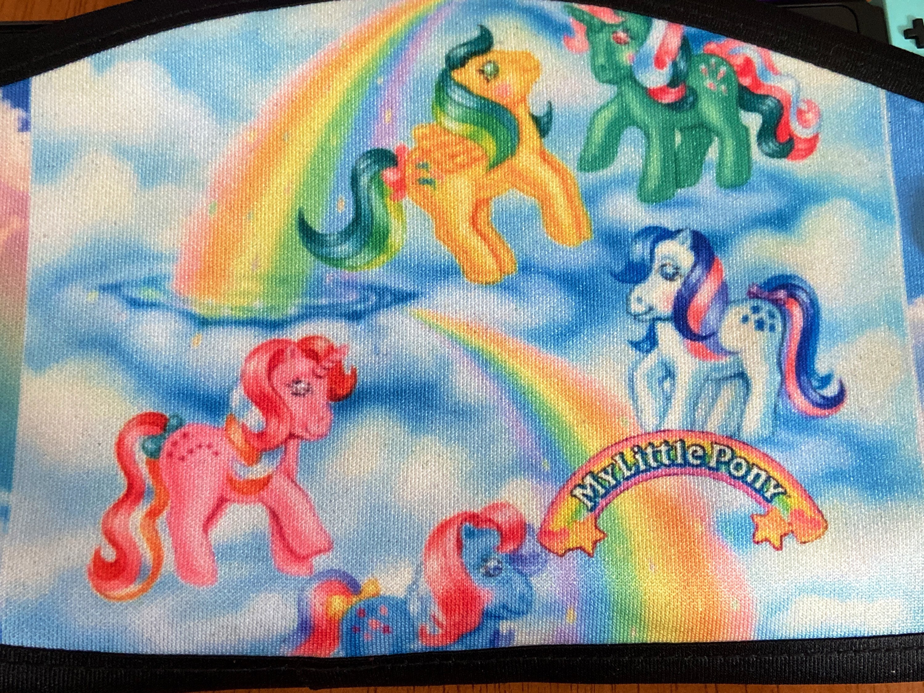Retro My Little Pony Double Sided Face Mask Adult Size | Etsy