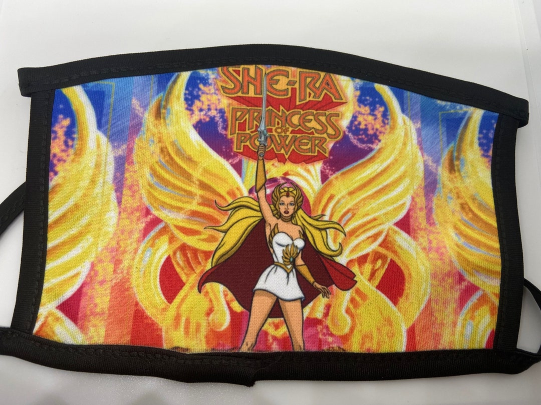 She Ra Princess of Power Adult Double Sided Face Mask/ Face Covering ...
