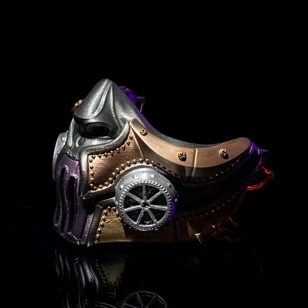 Steampunk Face Mask - Etsy