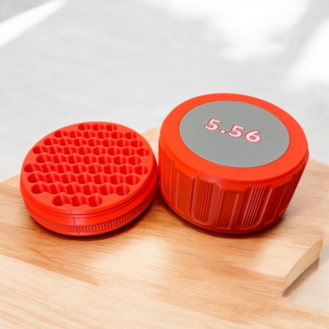 3D Printed Stackable Ammo Capsule for 5.56mm,.357, & 300BLK - Tactical ...