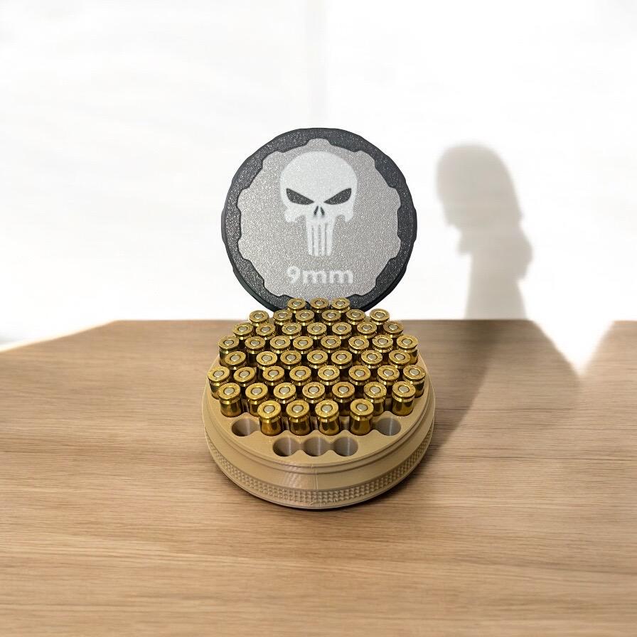 3D Printed Stackable Ammo Capsule for 9mm - Tactical Gun Accessory - Etsy