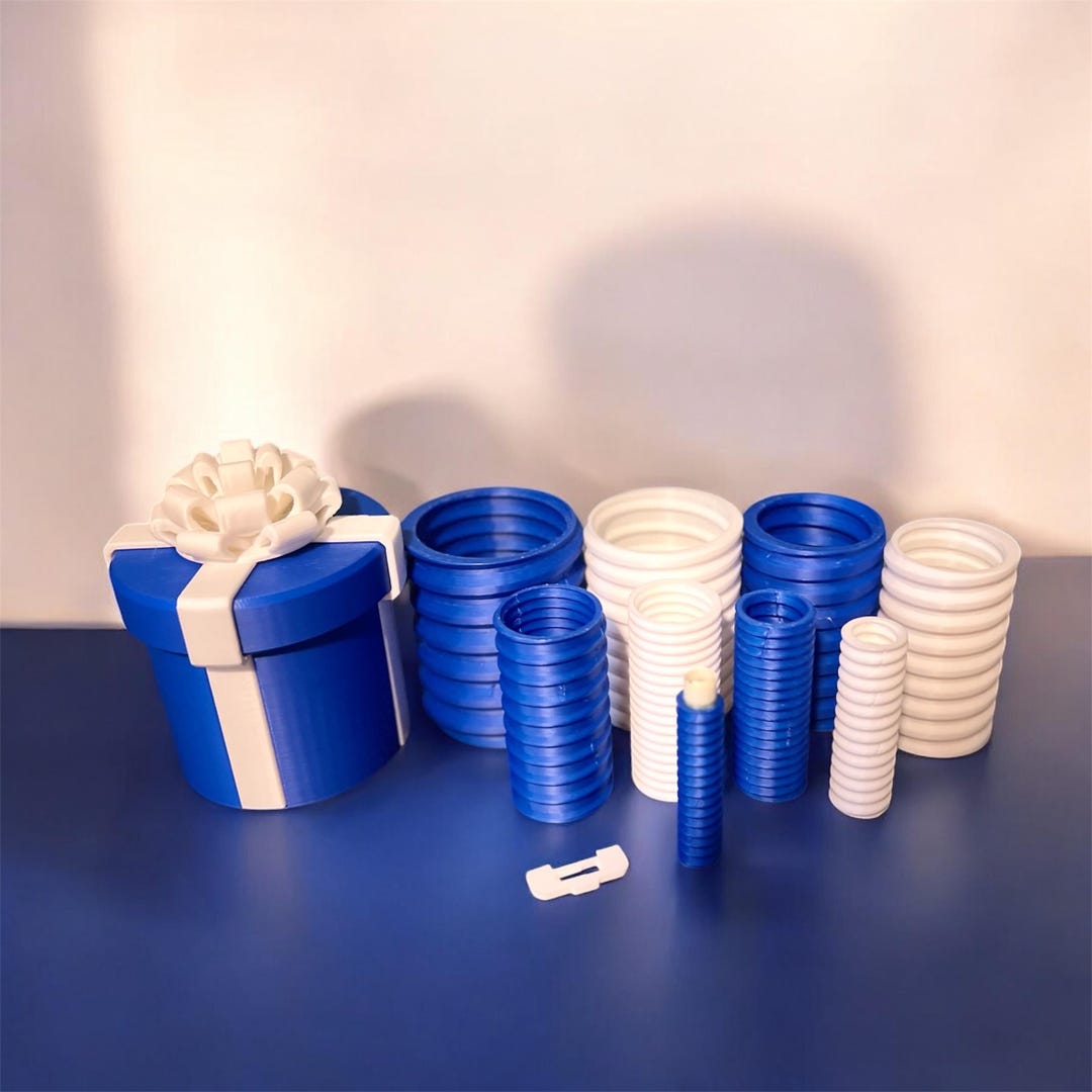 Nesting Gift Box Small/3d Printed Annoying Box/birthday Gift/christmas ...