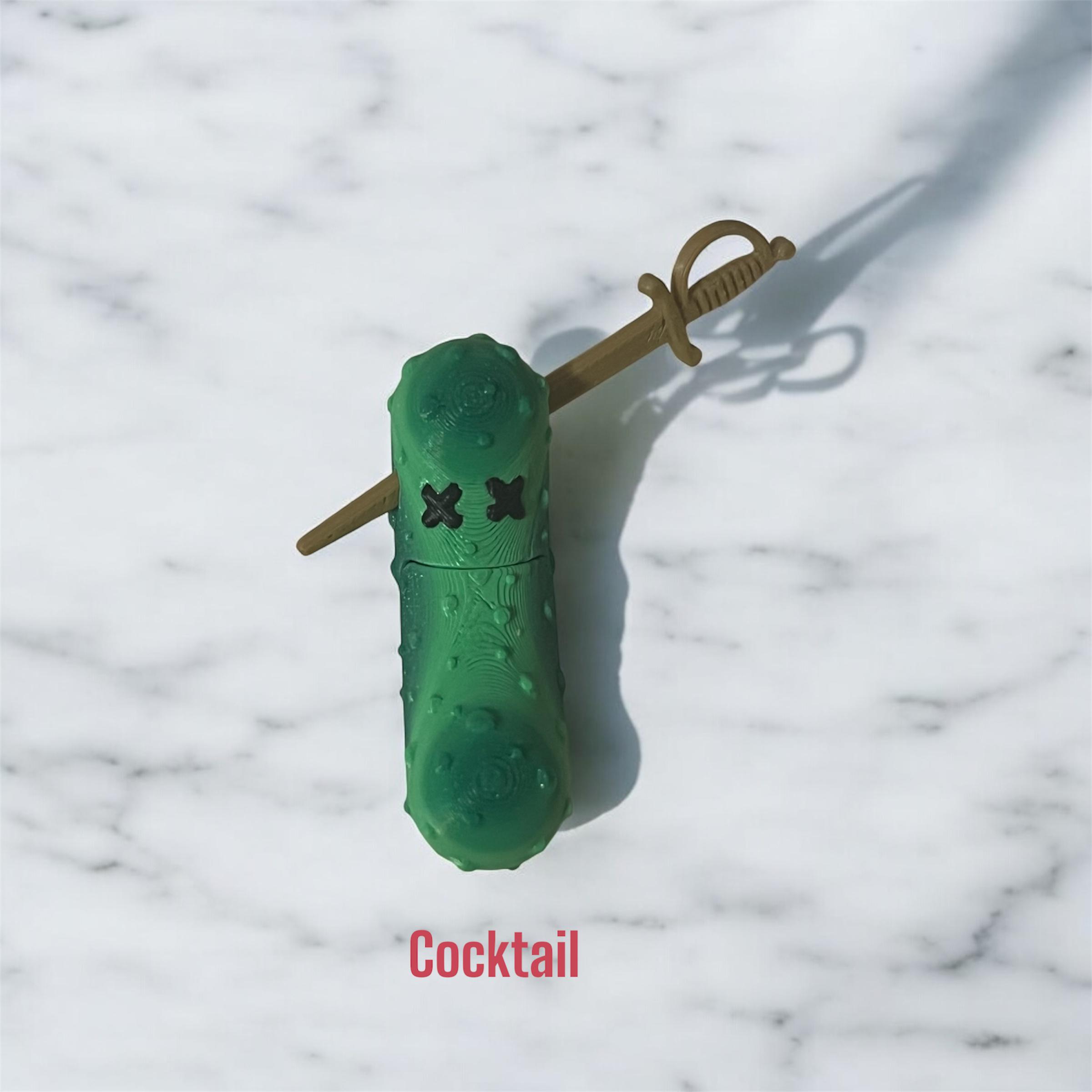 Adorable 3D Printed Articulated Pickles - Choose Your Favorite Pickle ...