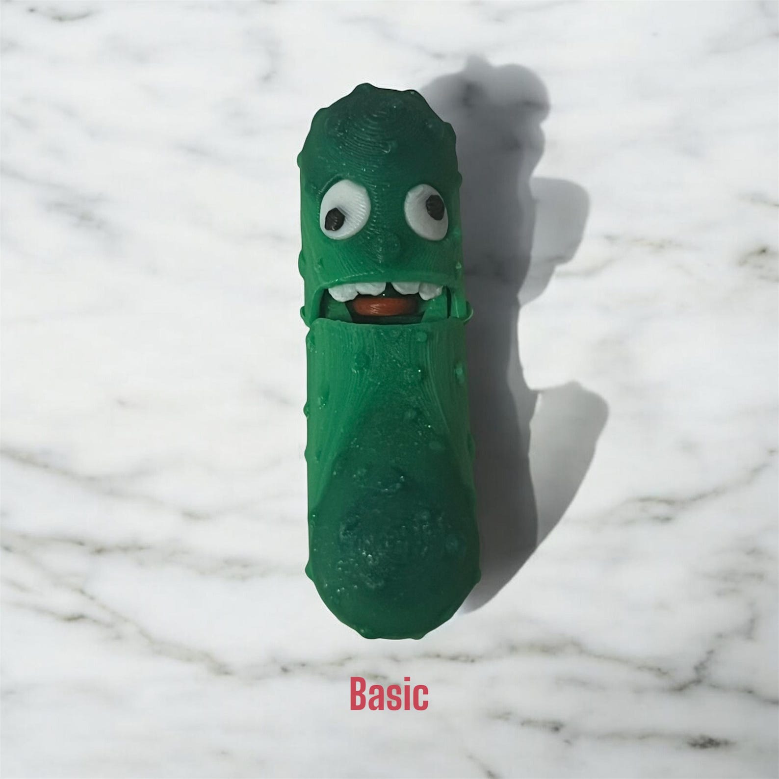 Adorable 3D Printed Articulated Pickles - Choose Your Favorite Pickle ...