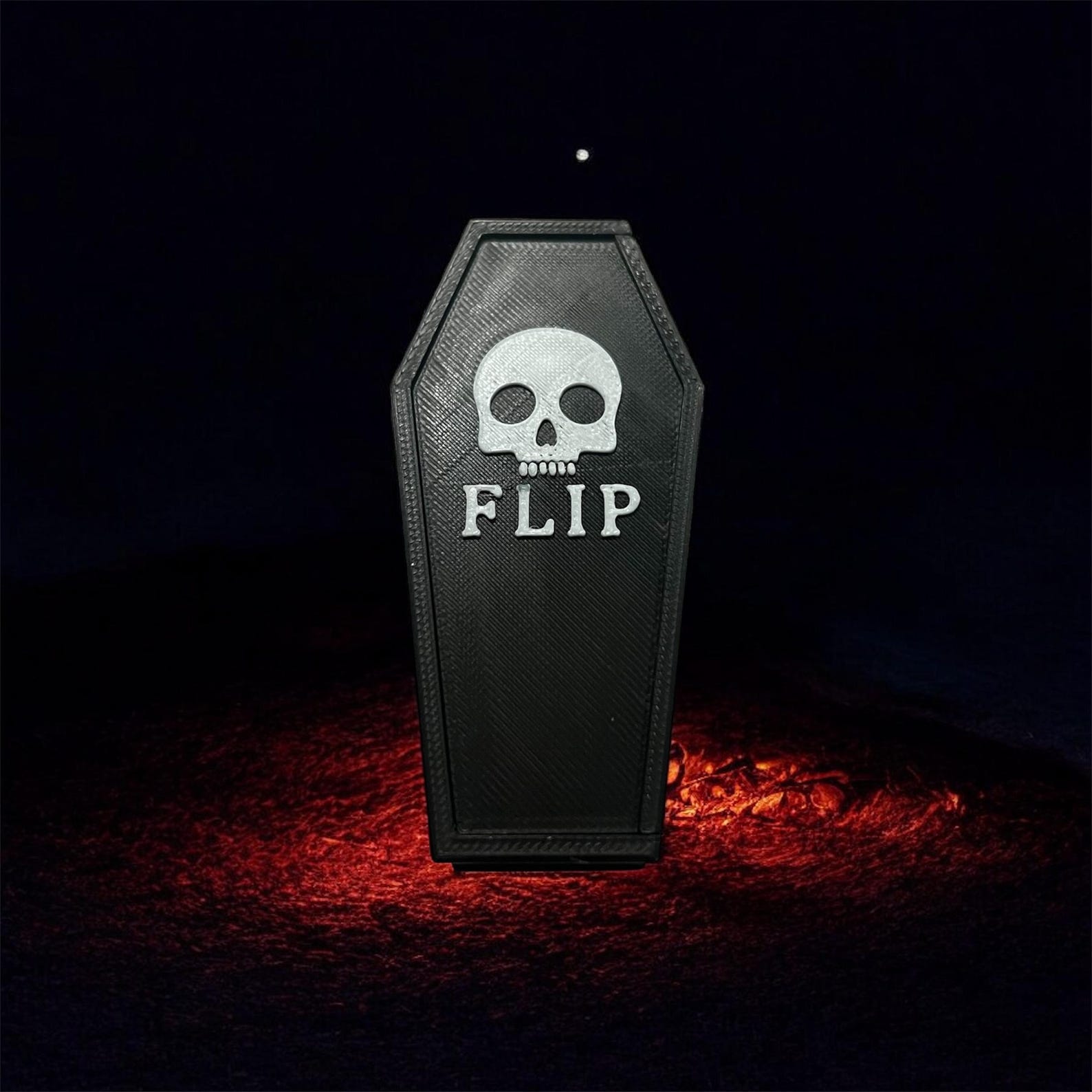 Kickflip Magnetic Skateboard Fidget Toy/ Halloween Coffin Edition - Etsy