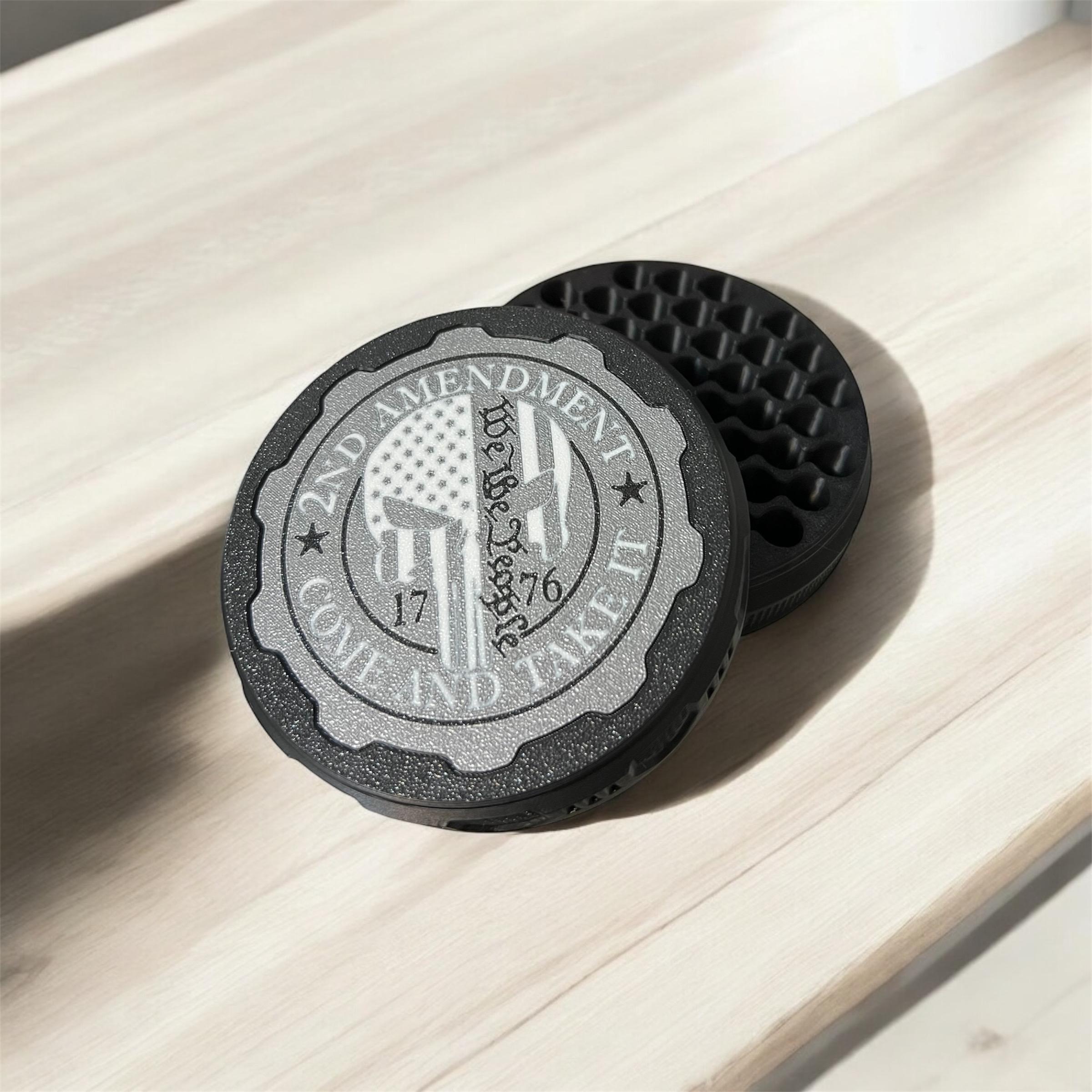 3D Printed Stackable Ammo Capsule for 9mm - Tactical Gun Accessory - Etsy