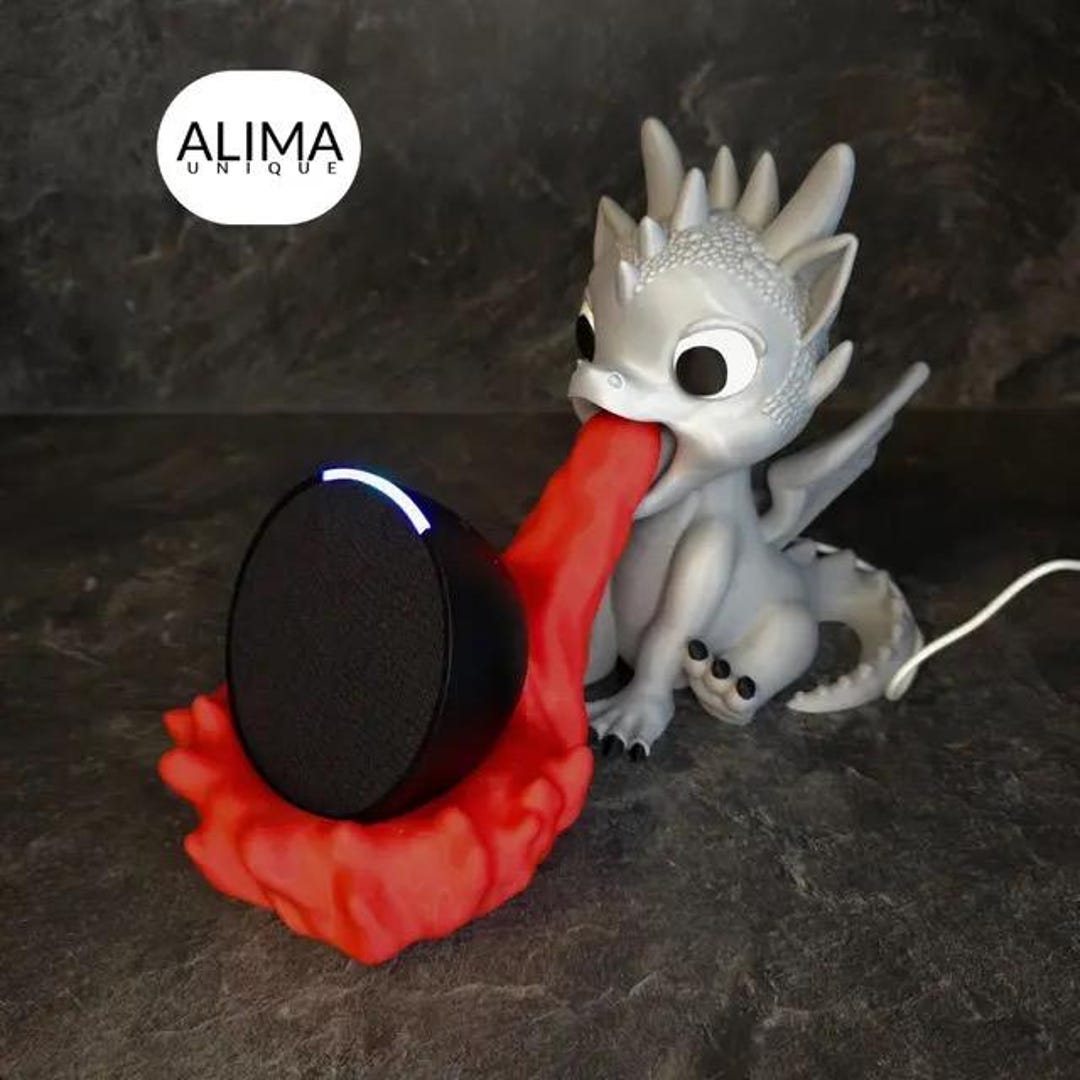 Little Baby Dragon- Suitable for Alexa Echo Pop, Alexa Echo Dot 3 ...