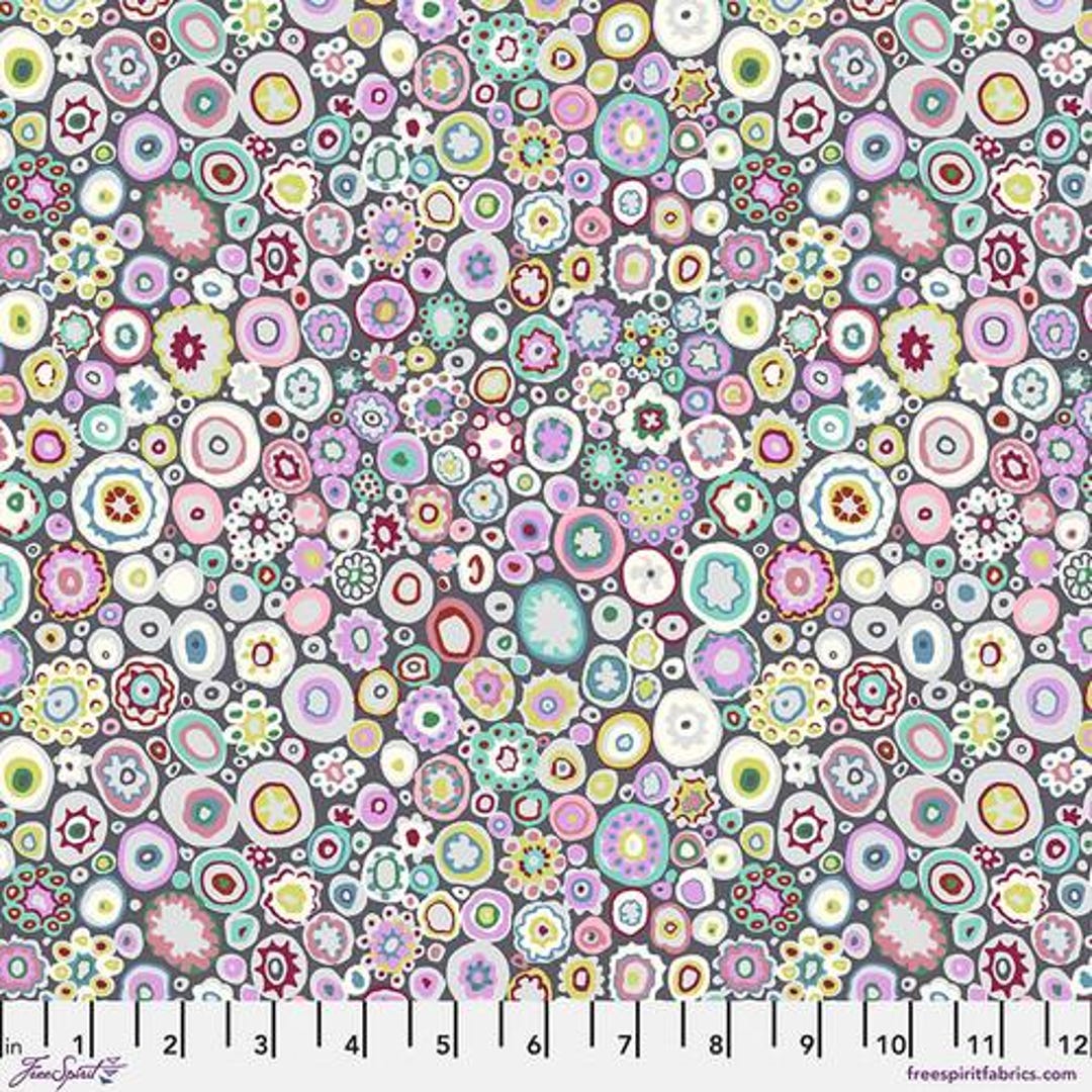 Paperweight Grey Kaffe Fassett Fabric PWGP020 Cotton Quilting Fabric ...