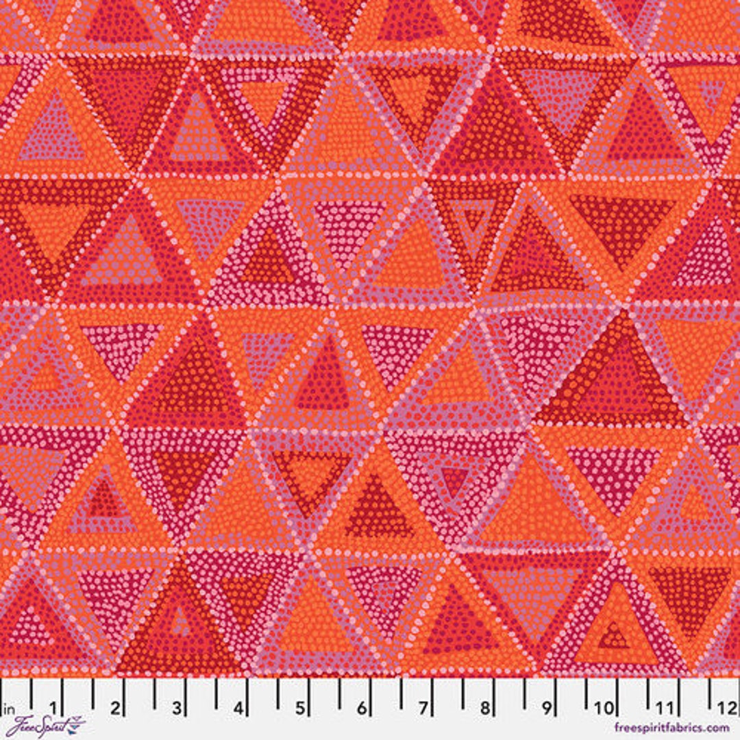 New Beaded Tents RED Vintage Collection PWBM020 Brandon Mably Fabric ...