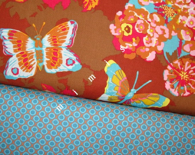 Loulouthi by Anna Maria Horner / Clippings in Cherry Hugs and - Etsy