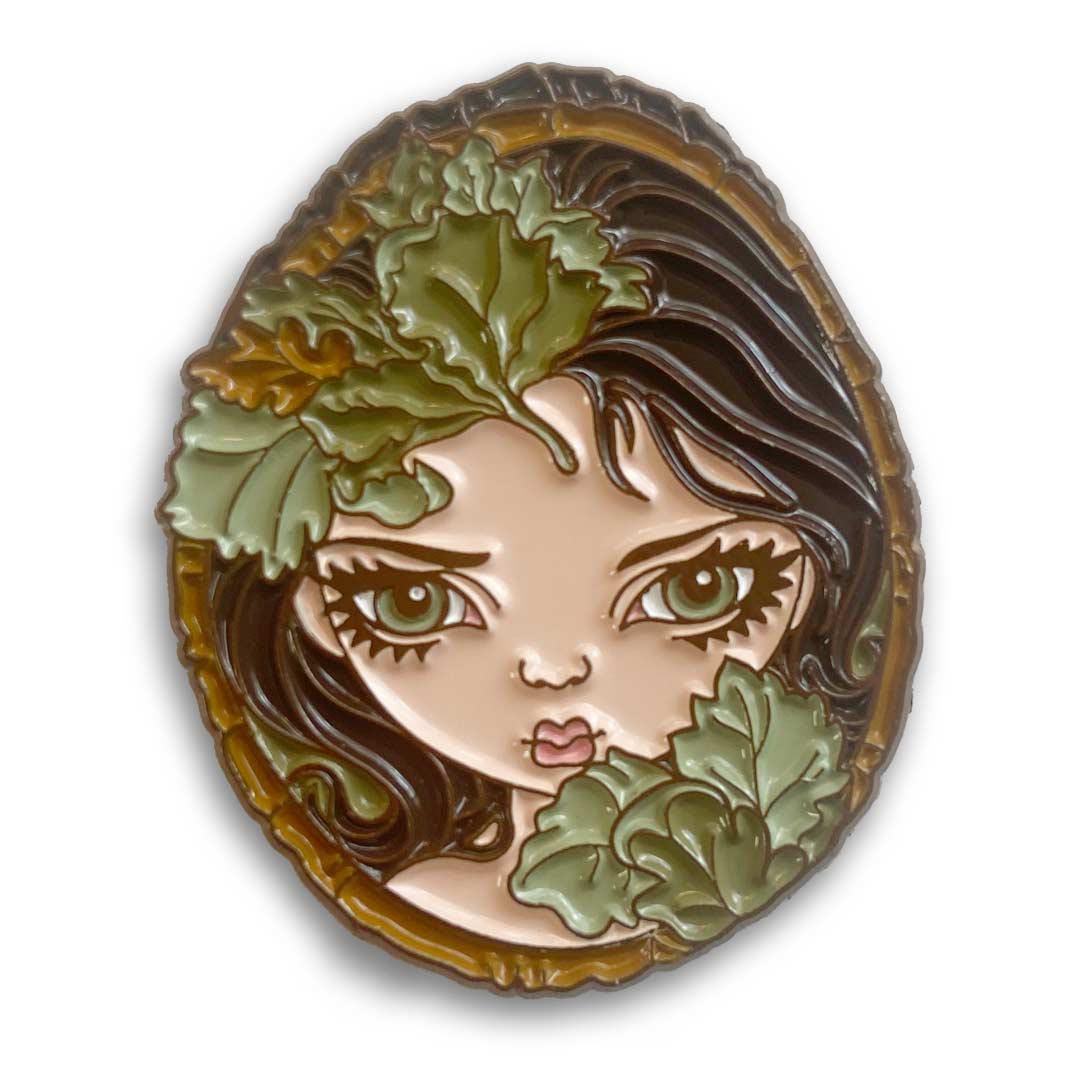 Wood Sprite Collectible Enamel Pin - Jasmine Becket-griffith - Etsy