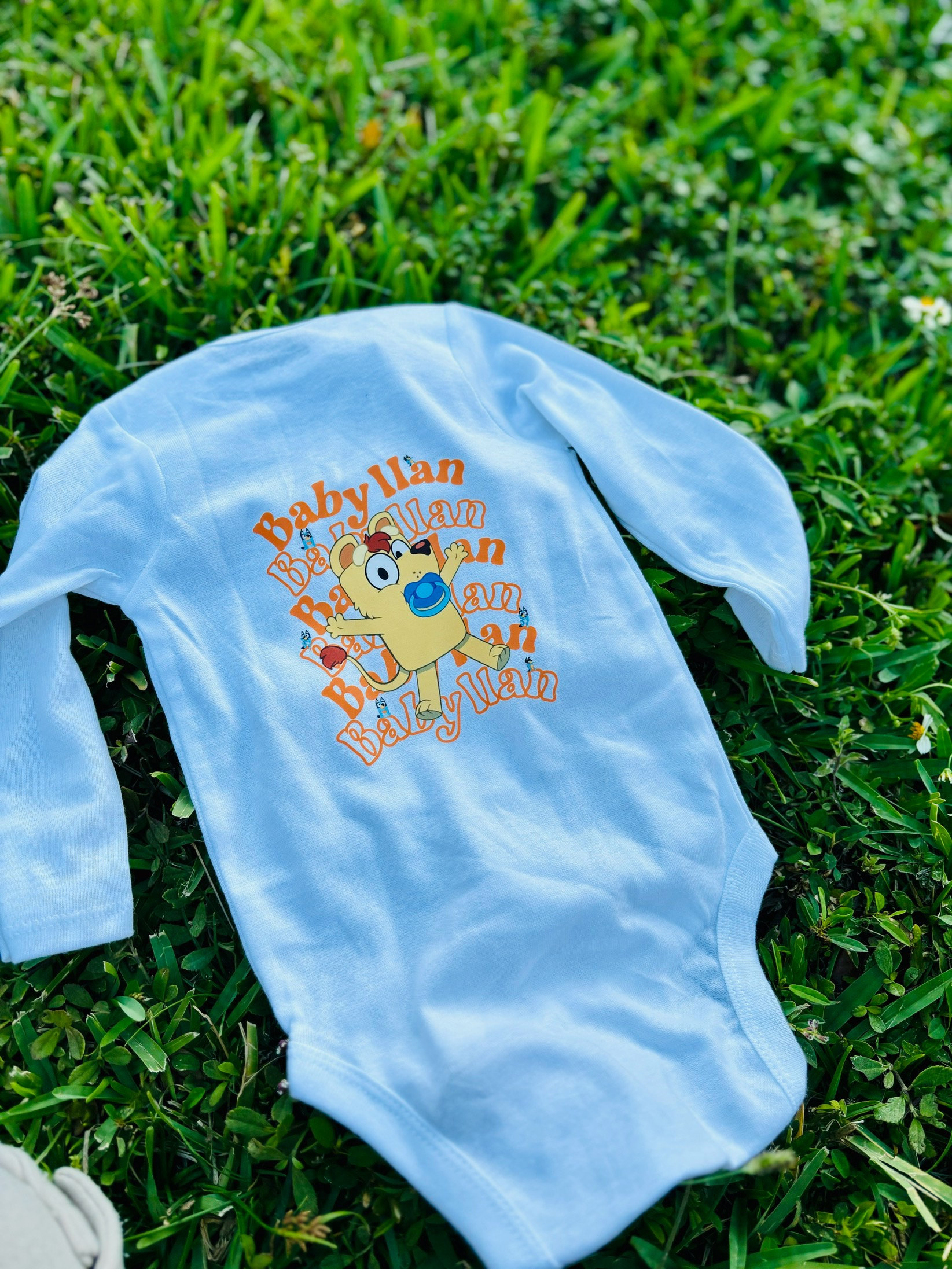 Bluey, Custom Bodysuit Blue, Bluey and Bingo, Bodysuit Gift, Bluey ...