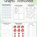 Printable Pre-kindergarten Activity Worksheets Bundle | Preschool Pre-k ...