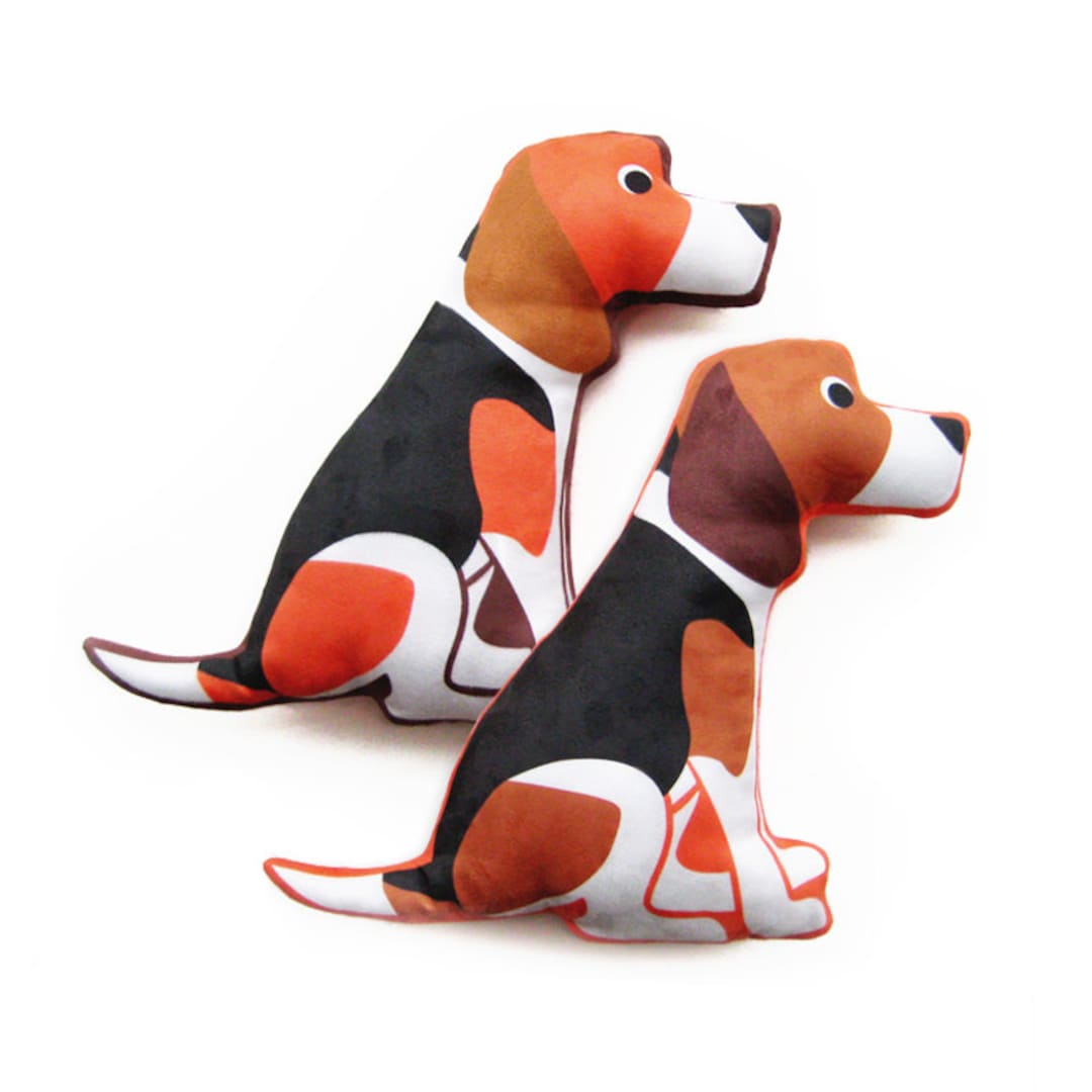 Beagle Plush Pillow - Etsy