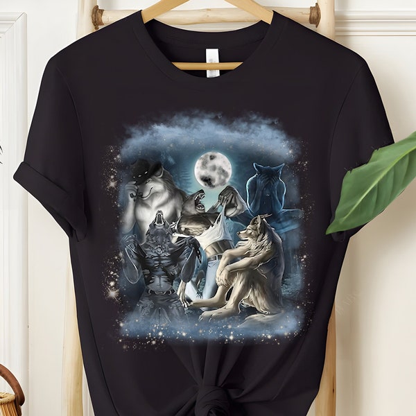 Wolf Ripping Shirt - Etsy