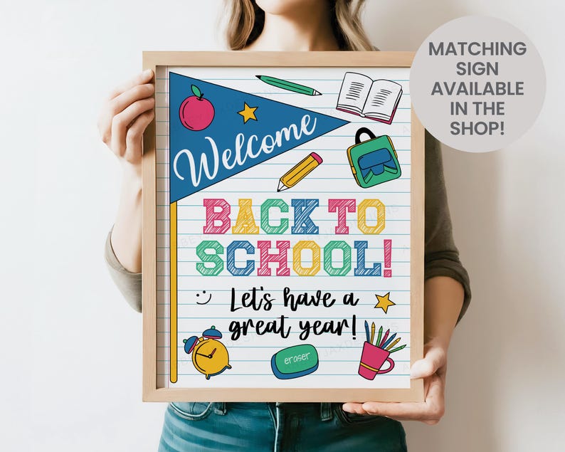 Welcome Back to School Gift Tag, Treat Tag From Teacher, Back to School ...