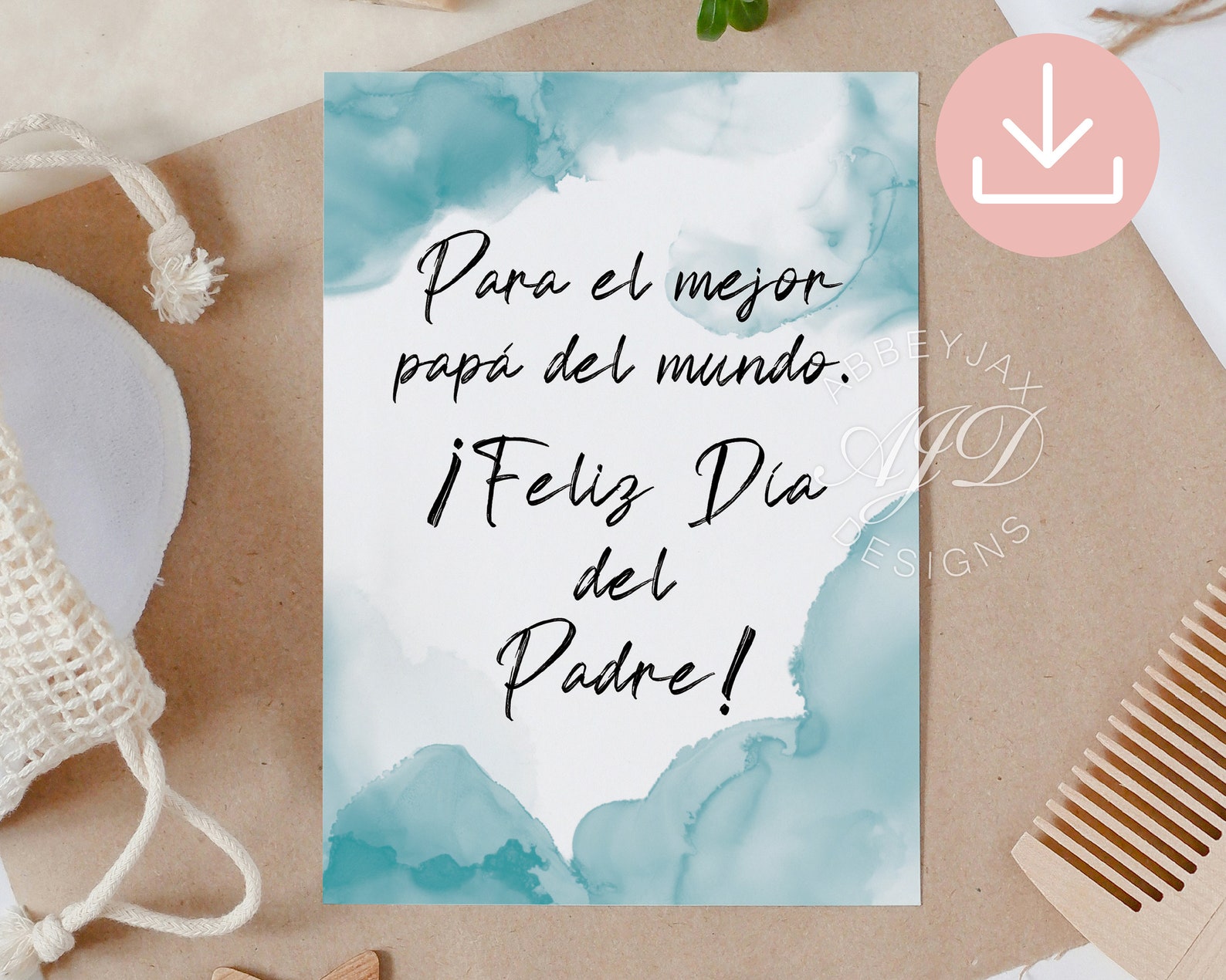 Father's Day Card, Dia Del Padre, Tarjeta Dia Del Padre, Feliz Dia Del ...