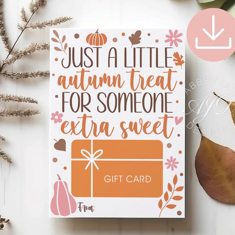 Gift Card Booklet - 60+ Gift Ideas for 2025