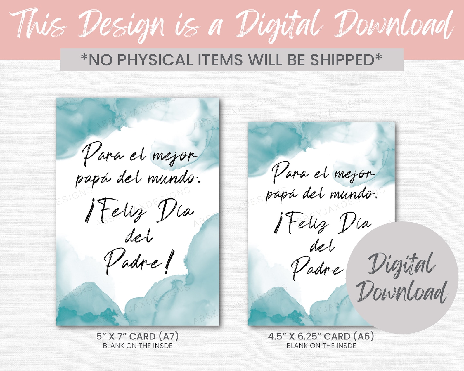 Father's Day Card, Dia Del Padre, Tarjeta Dia Del Padre, Feliz Dia Del ...