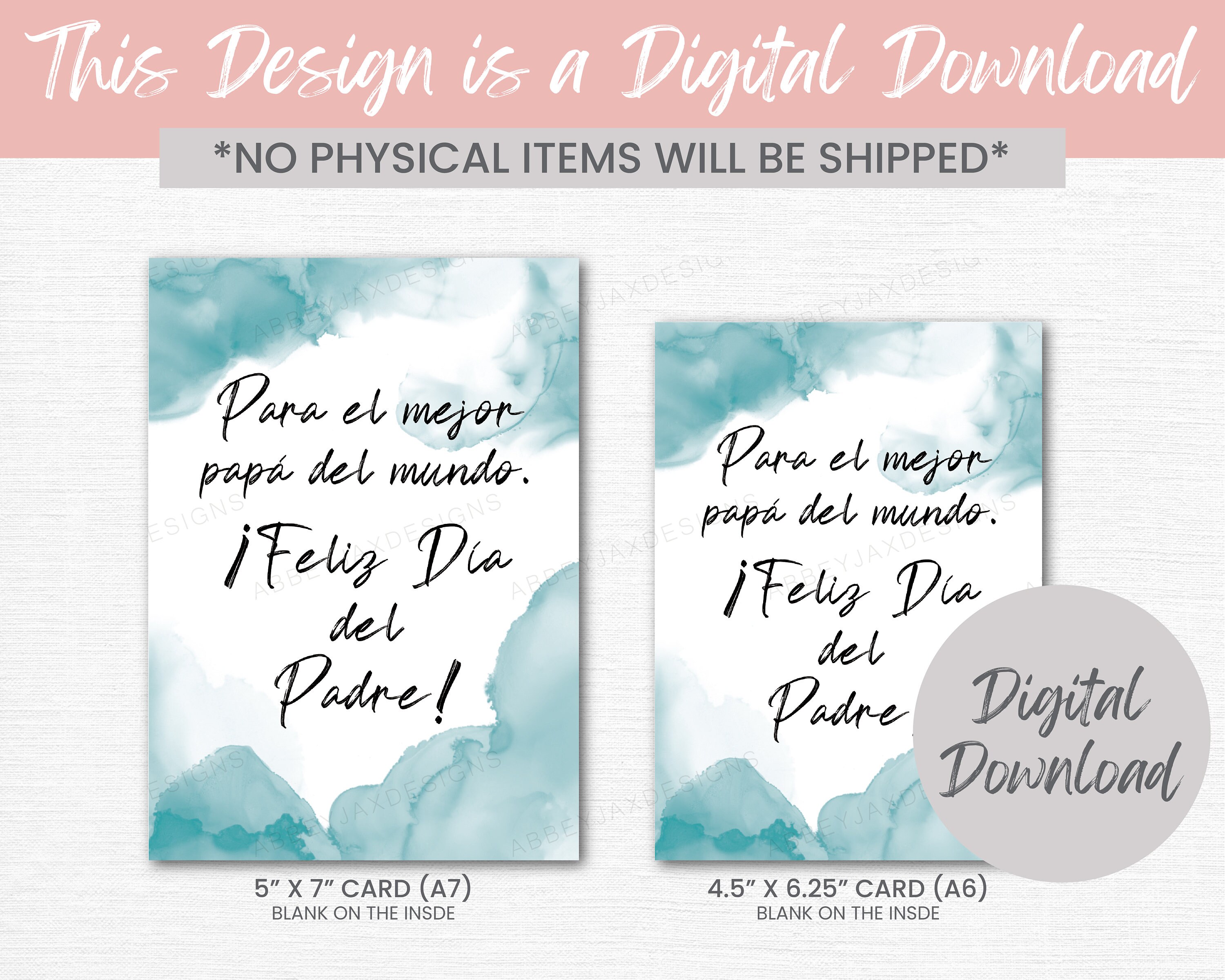 Father's Day Card, Dia Del Padre, Tarjeta Dia Del Padre, Feliz Dia Del ...