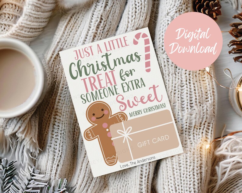Gingerbread Gift Card Holder, A Little Christmas Treat for Someone ...