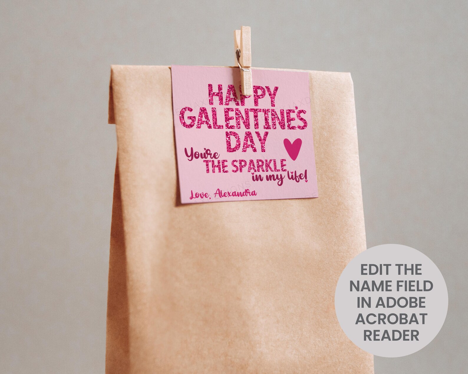 Galentines Gift Tags, Galentines Day Favor Labels, Galentine's Day Gift ...