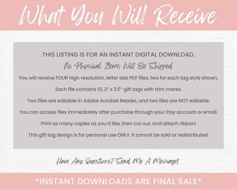 Feliz Navidad Printable Tag, Spanish Christmas Tags, Editable Holiday ...