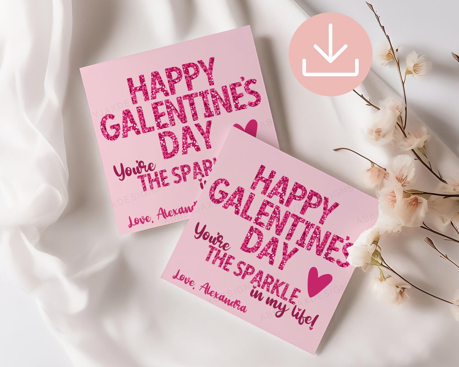 Galentines Gift Tags, Galentines Day Favor Labels, Galentine's Day Gift ...