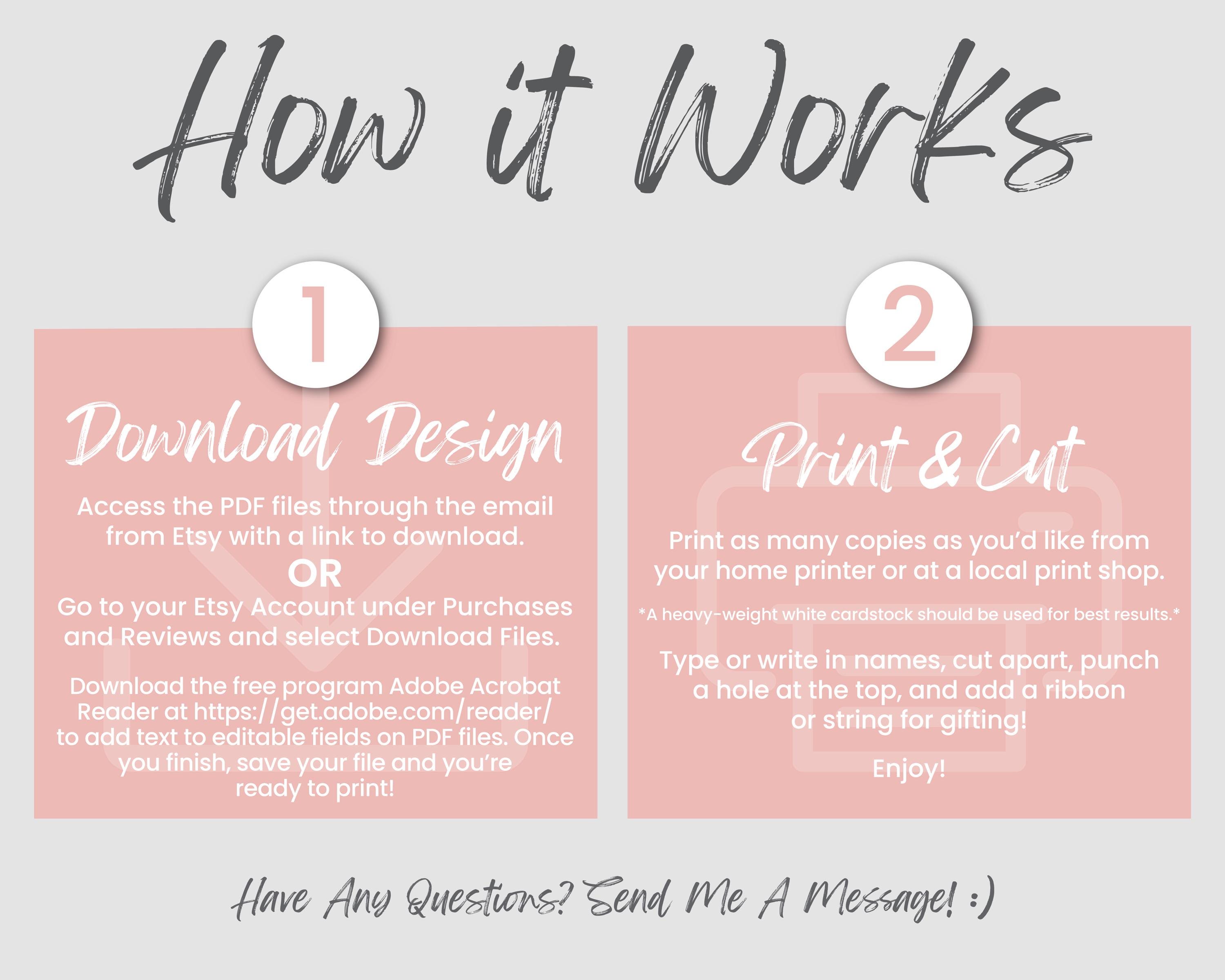 Feliz Navidad Printable Tag, Spanish Christmas Tags, Editable Holiday ...