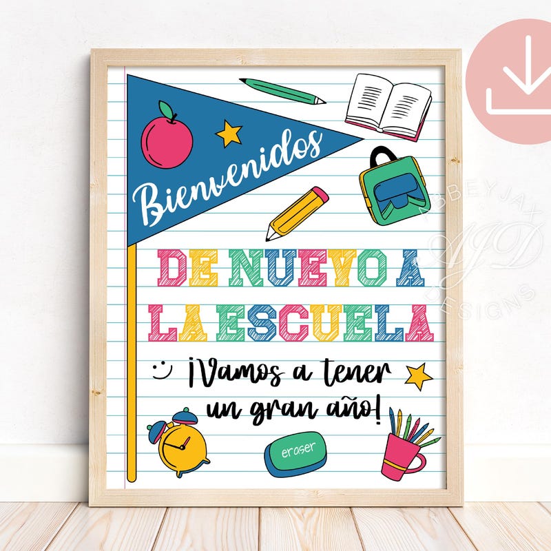 Spanish Welcome Sign - Etsy