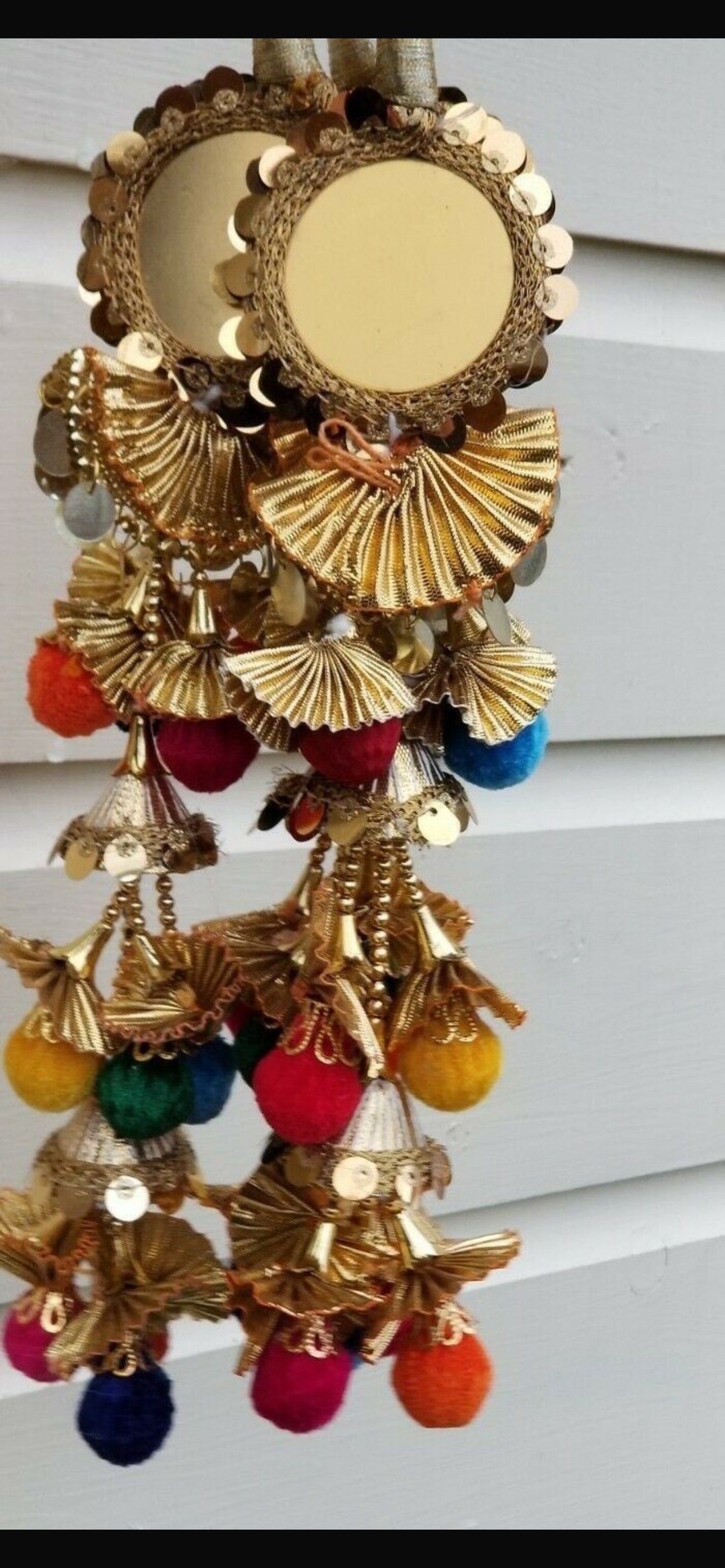 Traditional Multicolor Punjabi Paranda/hair Accessory/hair Extension ...