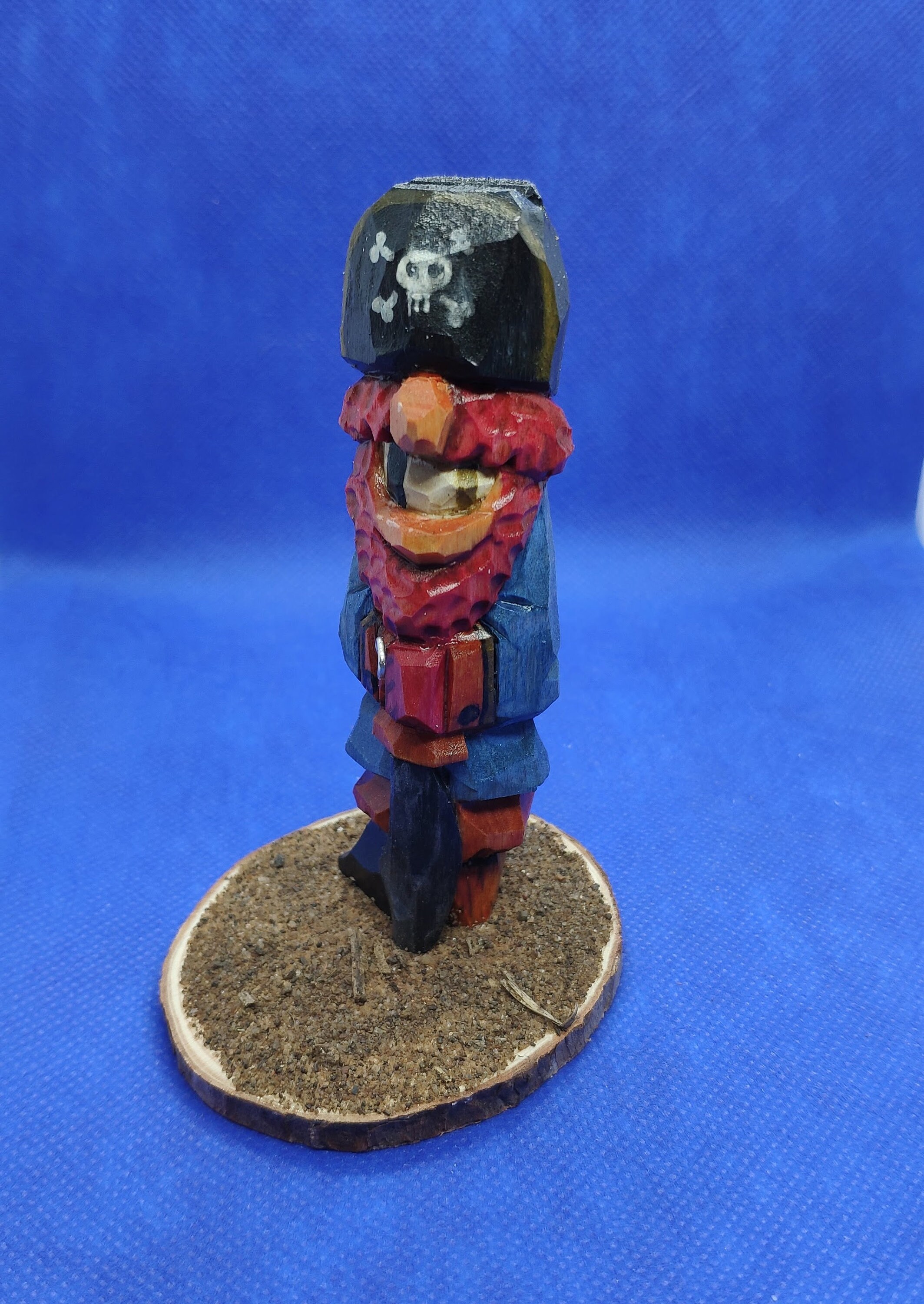 Hand Wood Carved and Painted Pirate Carving - Etsy Canada
