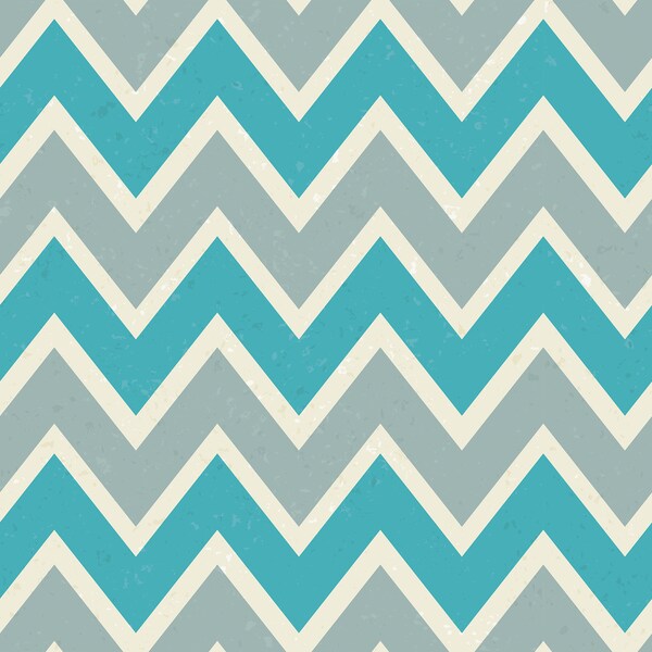 Teal Chevron - Etsy