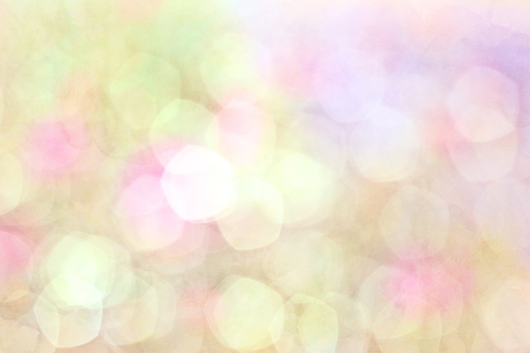 Soft Pastel Bokeh Backdrop ⋅ Ethereal Photography Background for ...