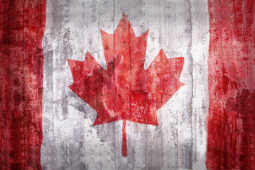 Canada Flag Backdrop, Maple Leaf Background, Red & White Backdrop ...