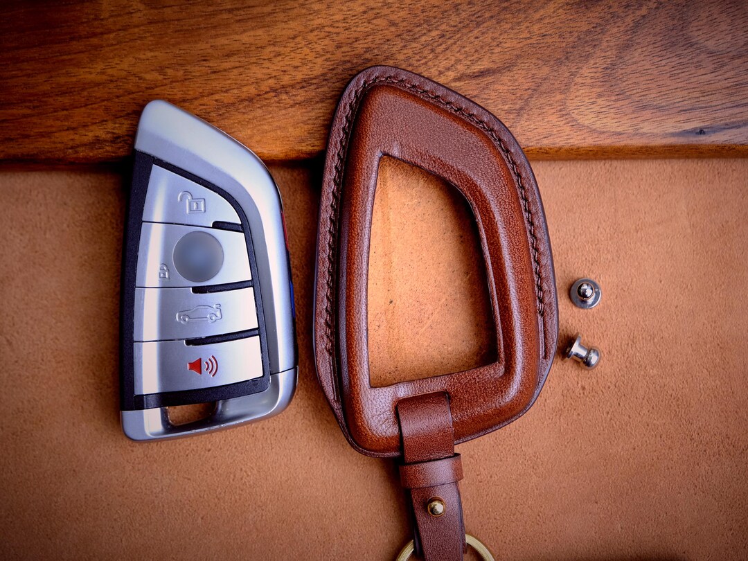 BMW 7 Series X1 X3 X5 X7 M3 I8 Key Fob Cover, Custom Leather Key Case ...