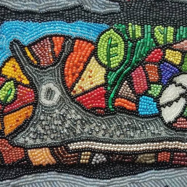 Beaded Artwork - Etsy