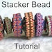 Stacker Bead Polymer Clay Art Bead, Instant Download Tutorial PDF, Make ...