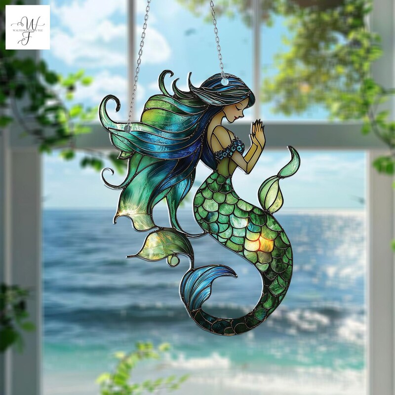 Mermaid Ornaments - Etsy