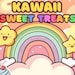 55 Kawaii Sweet Treats Coloring Pages, Cute Food Coloring Pages ...