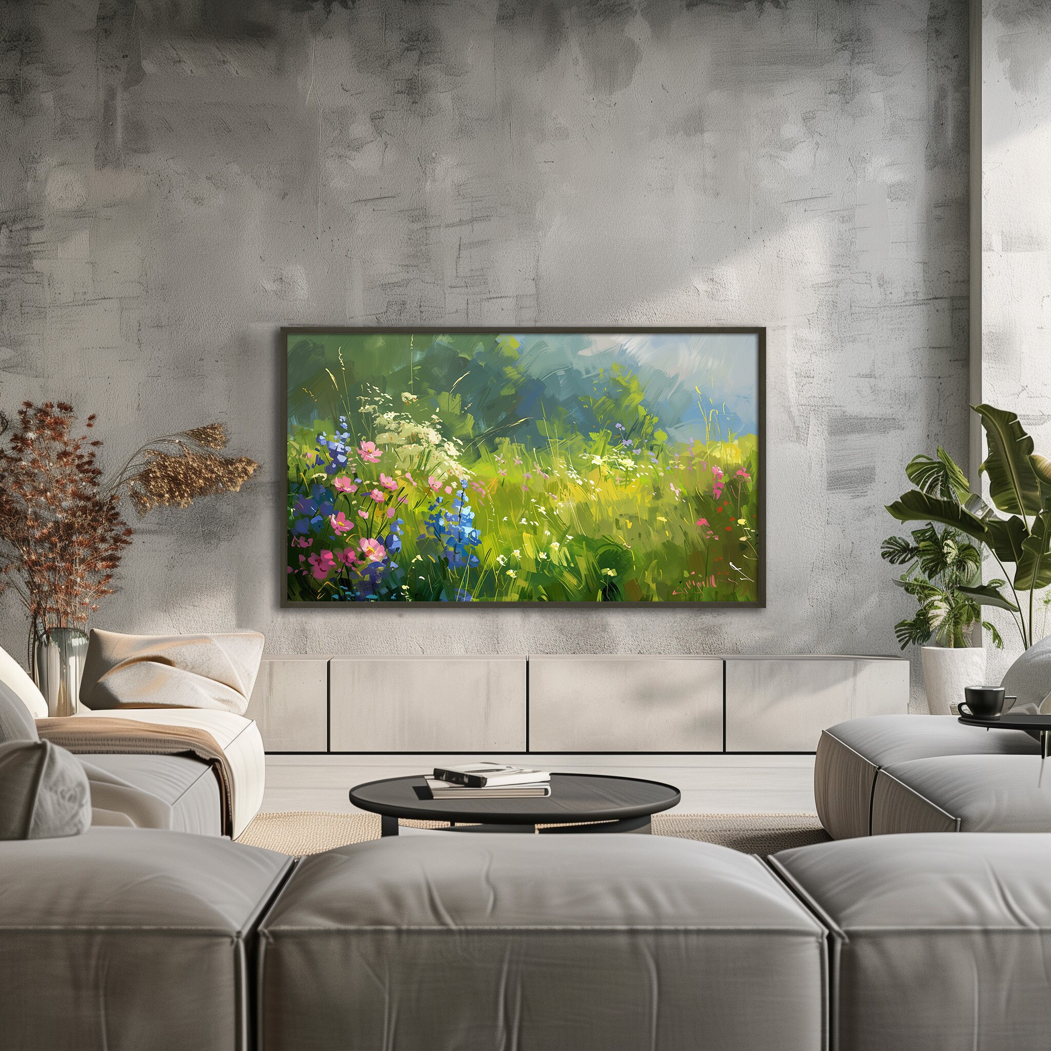 Frame TV Art - Springtime Oil Painting - Digital Art - Instant Download ...