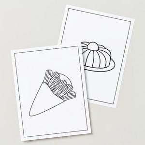 50 Mexican Treats Coloring Pages, Taco Coloring Pages, Mexican Food ...