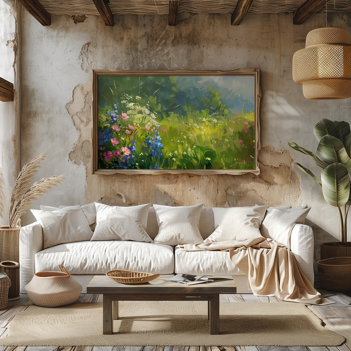 Frame TV Art - Springtime Oil Painting - Digital Art - Instant Download ...
