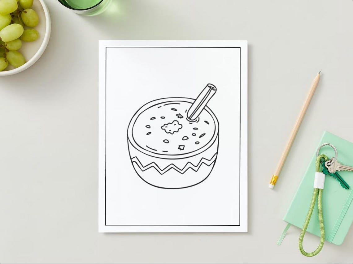 50 Mexican Treats Coloring Pages, Taco Coloring Pages, Mexican Food ...