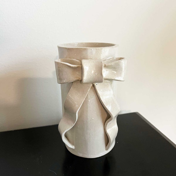 Ribbon Vase - Etsy
