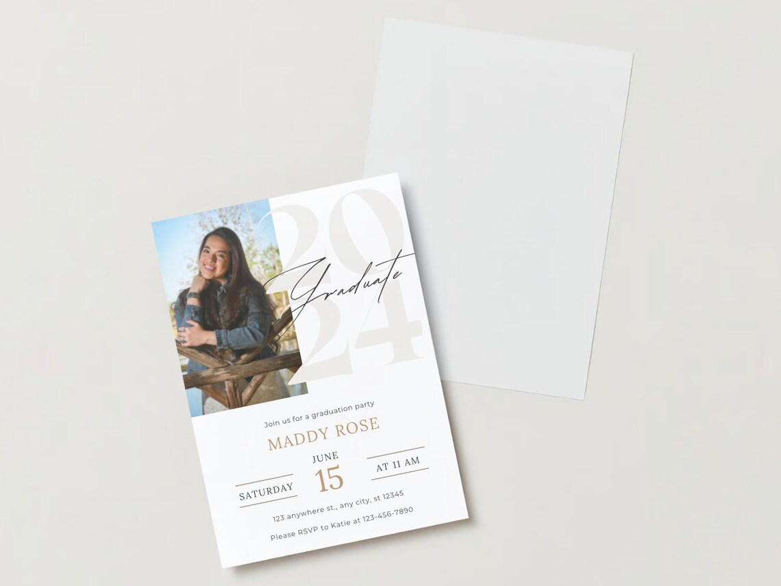 Graduation, Graduation Party, Custom Invitation, Graduation Invitation ...