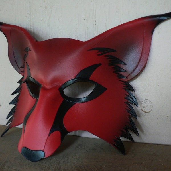 Red Fox Mask - Etsy