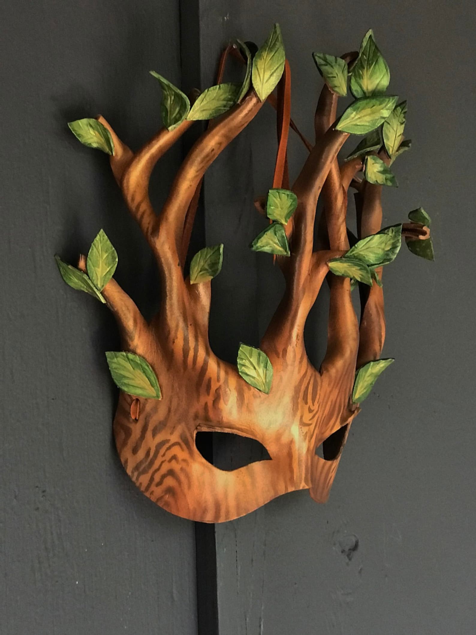 TREE MASK Spring Dryad Hama Driad Mother Nature | Etsy