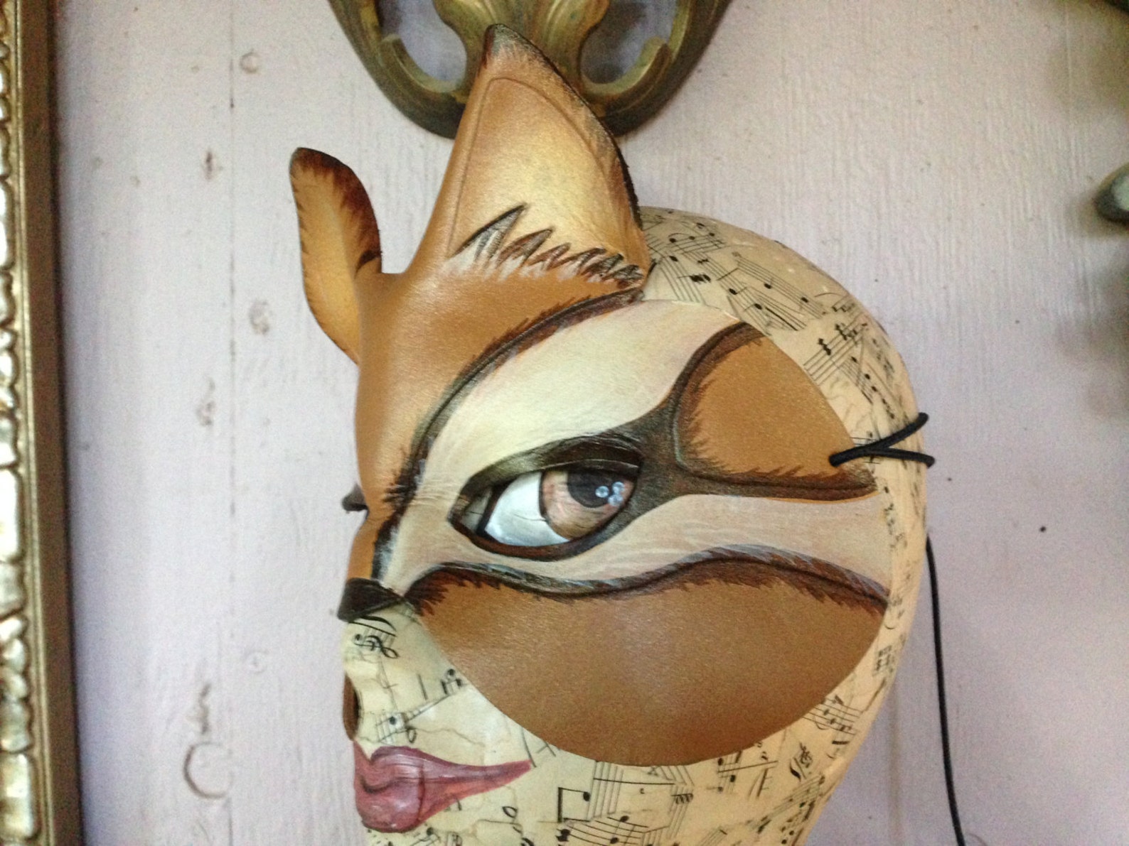 CHIPMUNK MASK Adorable Tiny Creature Mask Forest Friend - Etsy